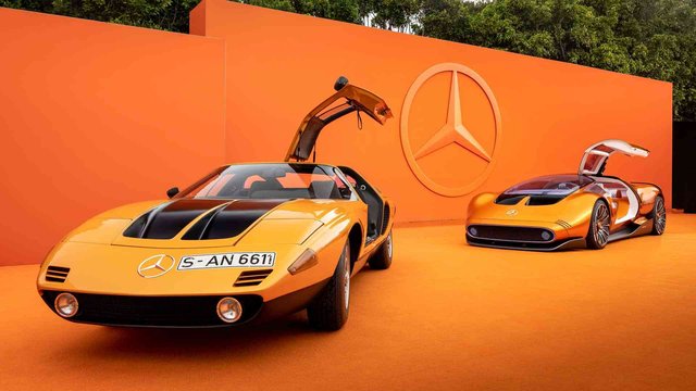 Heute im Classic Center - Mercedes-Benz Classic Events.